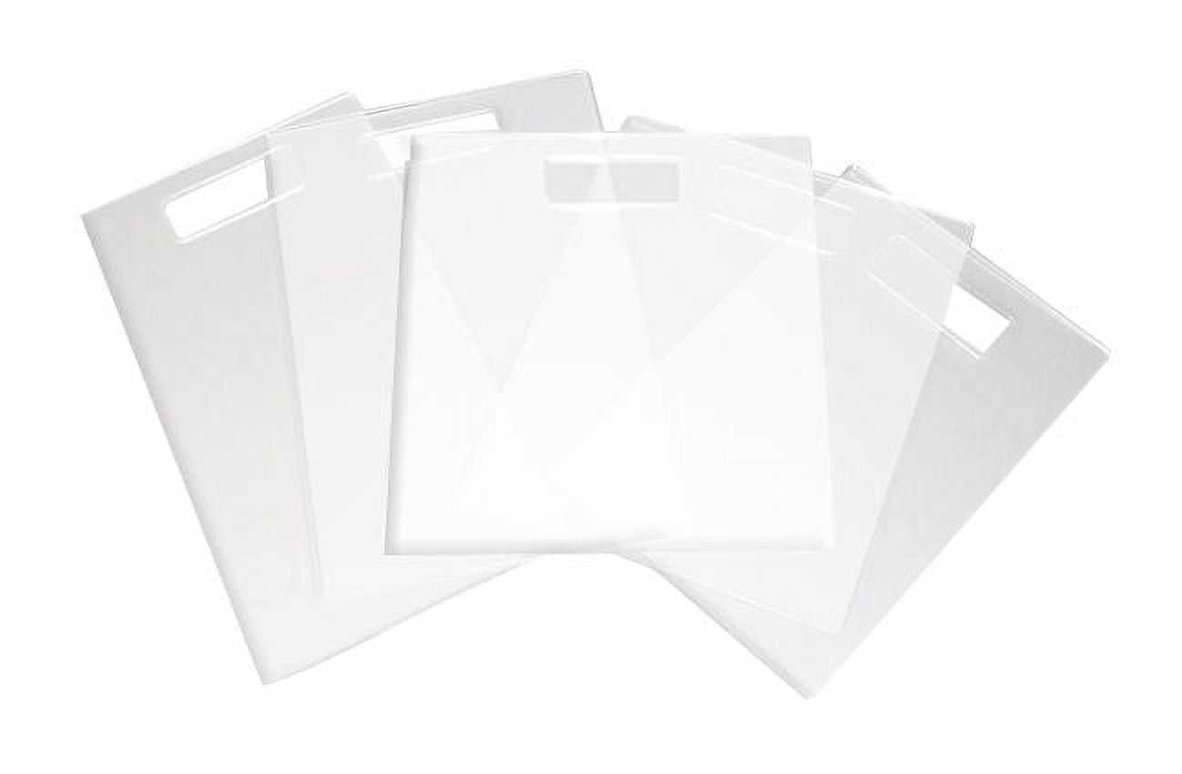 NAHANCO #FB1301 Clear Acrylic Folding board (11"W x 12"L) - Walmart.com