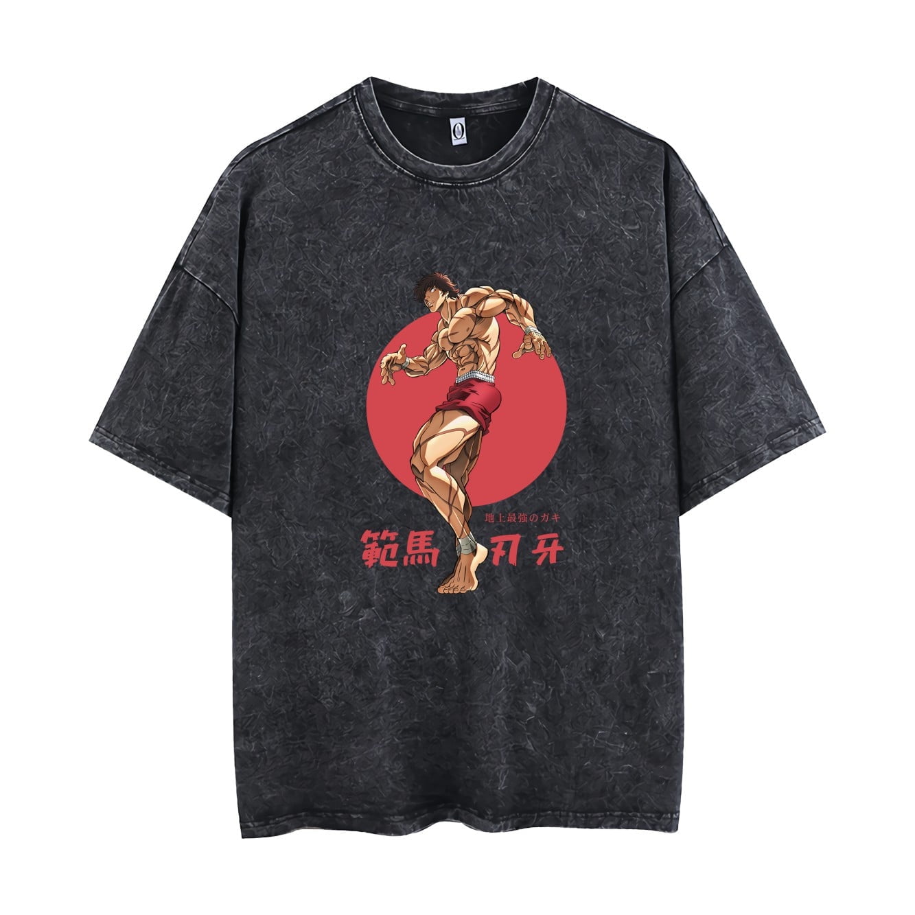 NAIKAIKU Merch Hanma Baki T-Shirt Casual Short Sleeved T Shirt Unisex ...