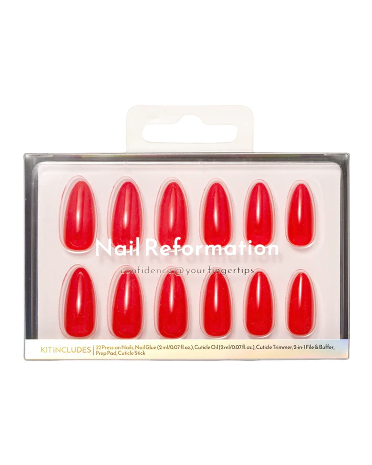 NAIL REFORMATION ARTIFICIAL NAILS RAVISHING ROUGE - Walmart.com