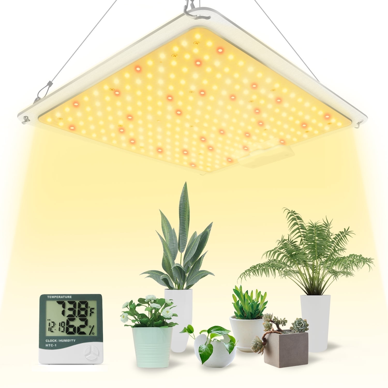 NAILGIRLS SP1500W LED Grow Light, Full Spectrum, Dimmable, 3.5x3.5 Ft ...