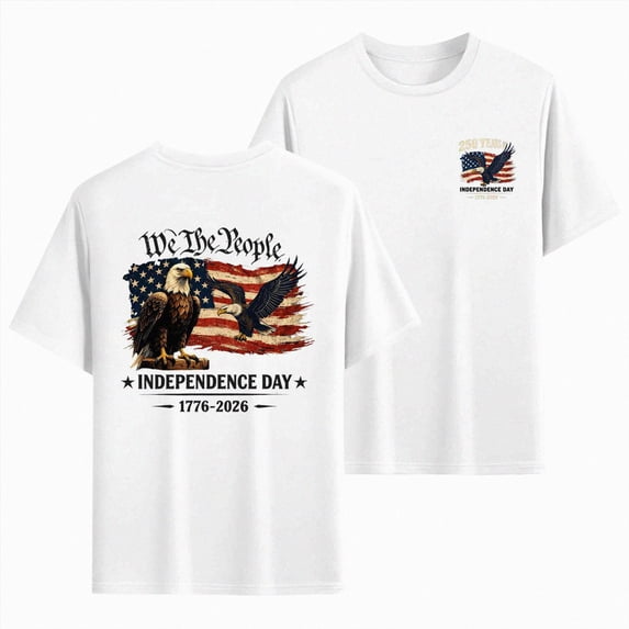 NAINTIE 250 Anniversary USA Shirt for Men, America 250th Independence ...