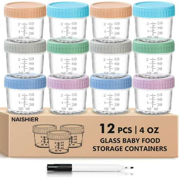 Meal Prep Containers Round [60 Set] x [24 oz] with Lids, 1 compartment ...