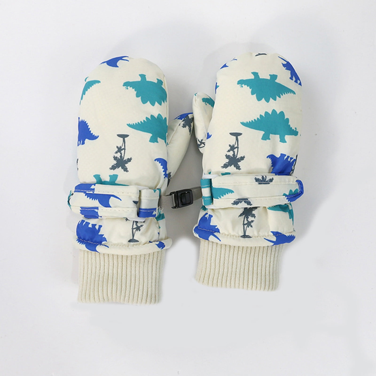 NAISIBABY Boys Girls Winter Gloves, New Prints Mittens Thickened Fleece ...
