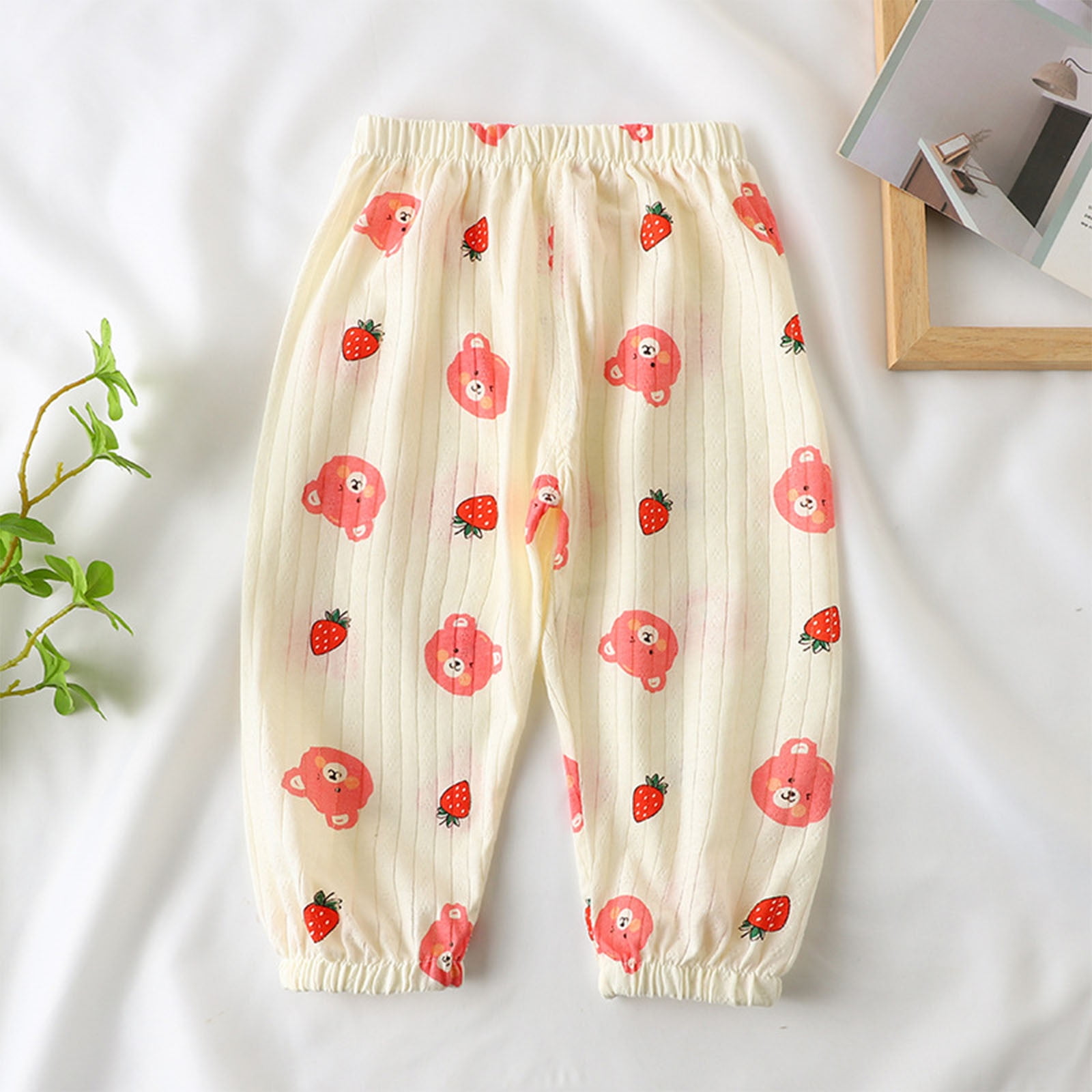 NAISIBABY Child's Boys Girls Pants, Cute Prints Elastic Waist Comfy ...