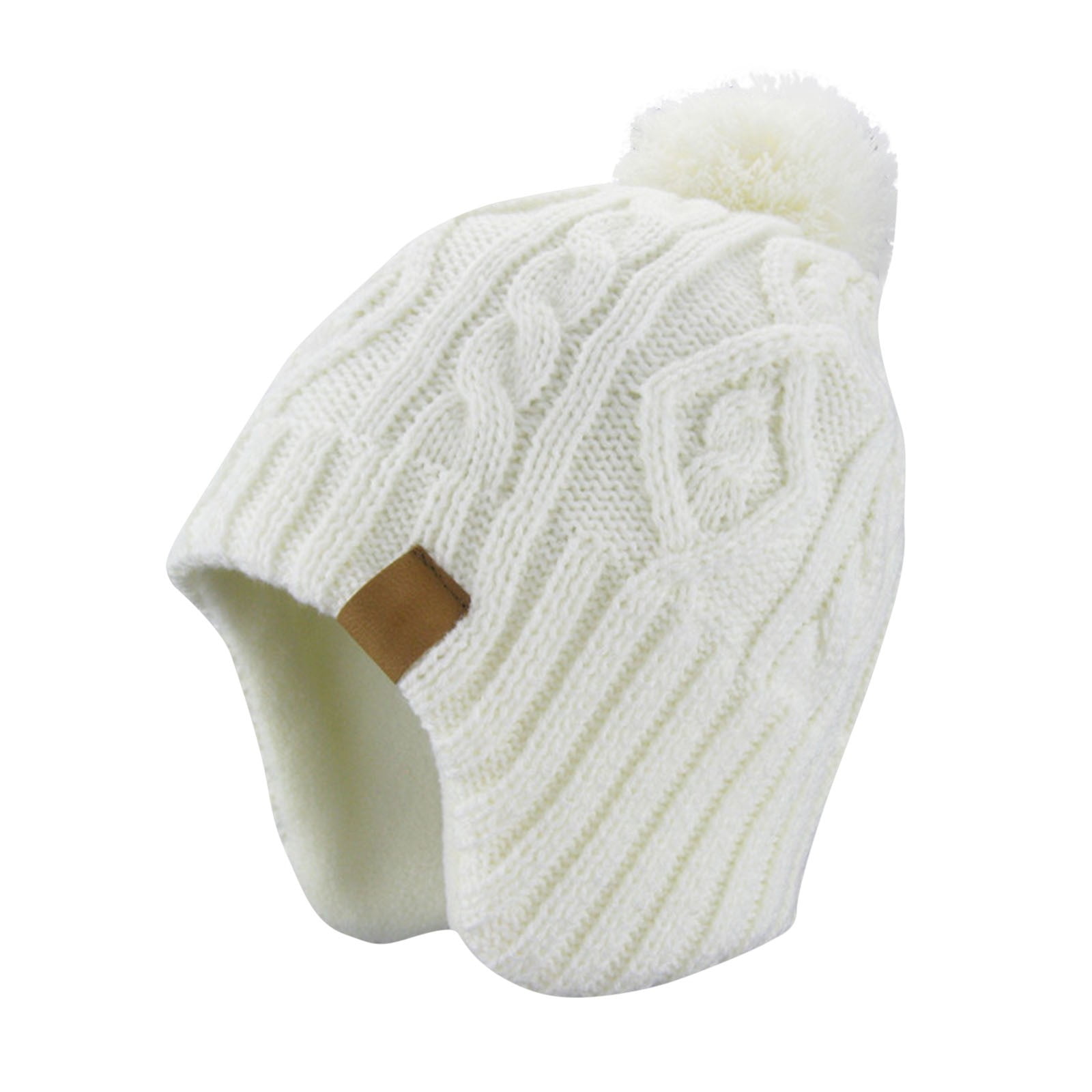 NAISIBABY Kids Boys Girls Knitted Beanie Hats, Comfy Winter Warm Solid ...