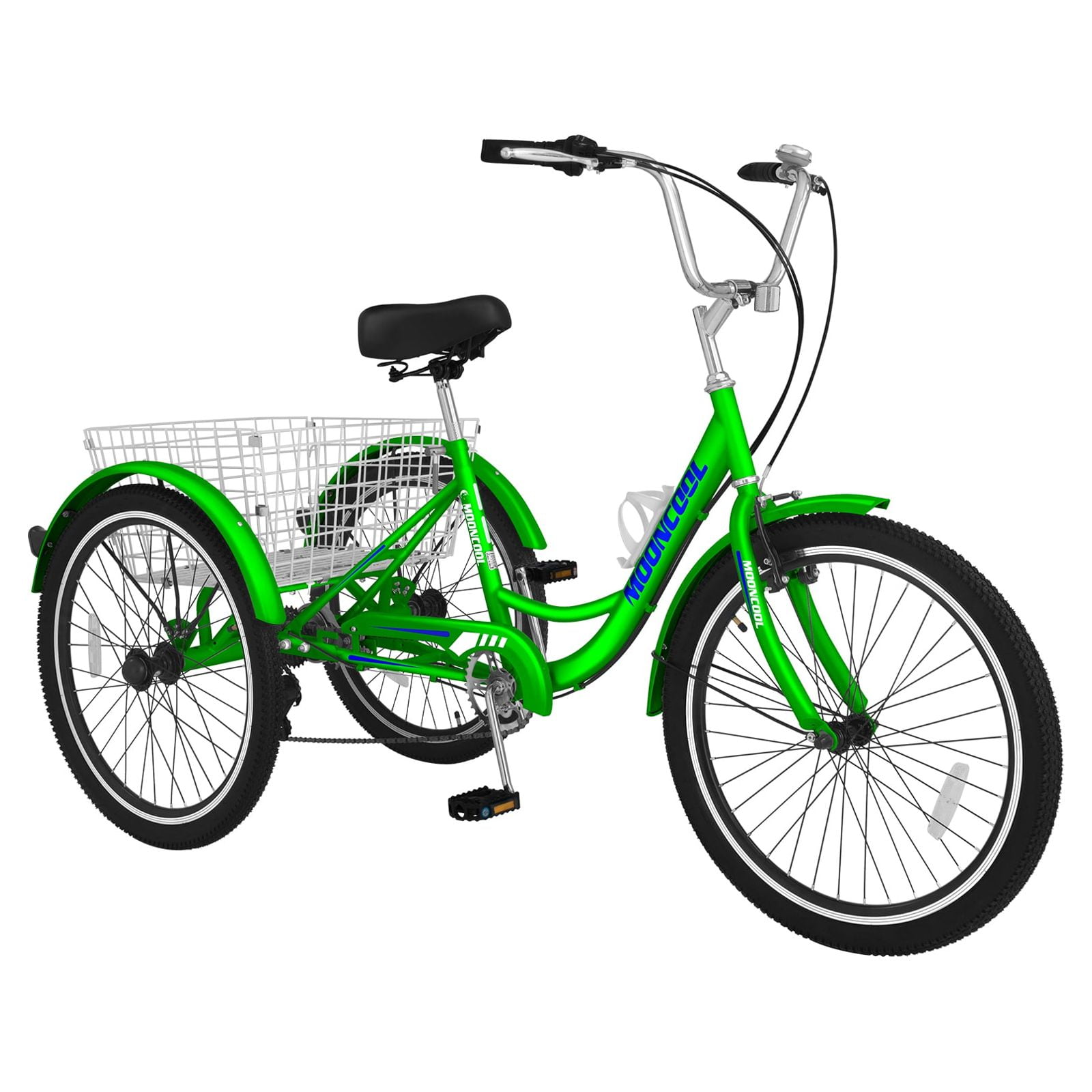 NAIZEA Adult Tricycles 20 Inch 3 Wheel 7 Speed Bikes Three-Wheeled ...
