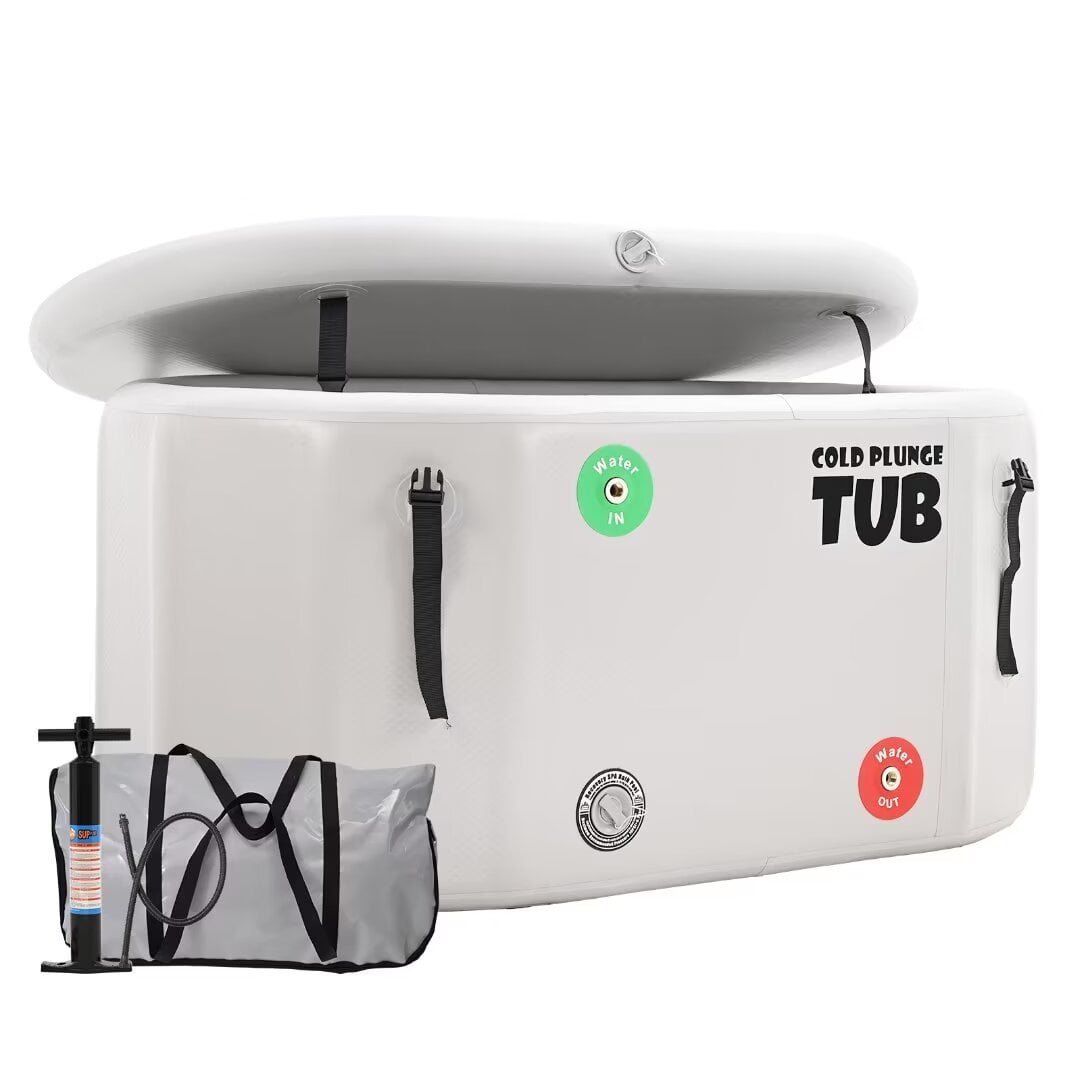 NAIZEA Cold Plunge Tub for Athletes, Inflatable Ice Bath Tub for ...