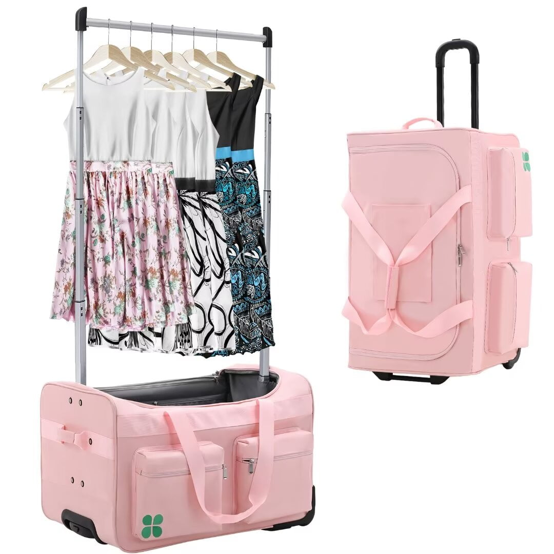 NAIZEA Dance Bag with Garment Rack - 28" Competition Duffle Bag ...