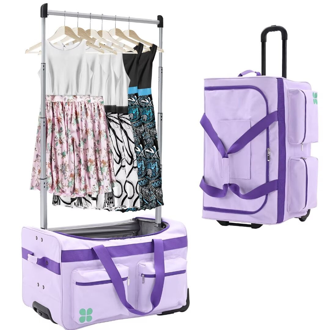 NAIZEA Dance Bag with Garment Rack - 28" Competition Duffle Bag ...