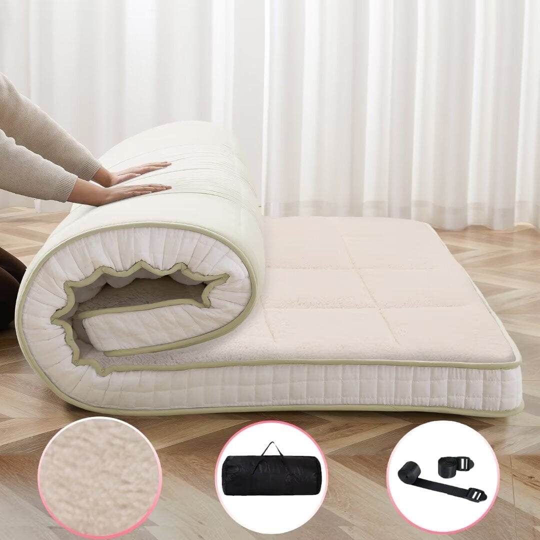 NAIZEA Japanese Floor Mattress, Upgraded Extra Thick Futon Mattress ...