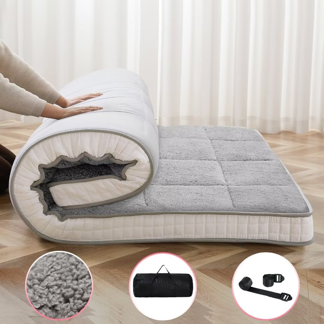 NAIZEA Japanese Floor Mattress, Upgraded Extra Thick Futon Mattress ...