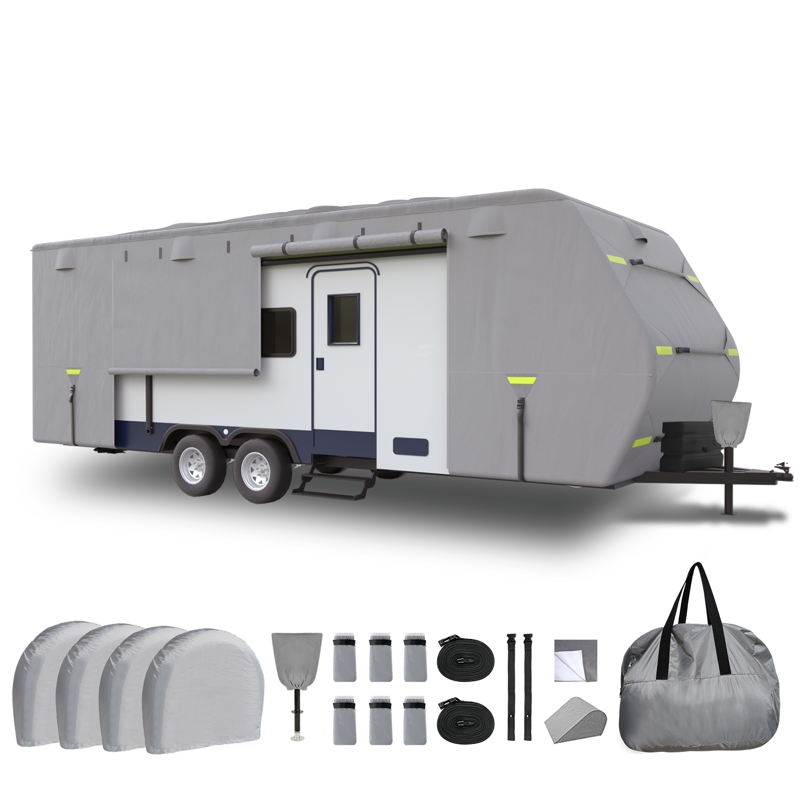 Ultra-Fab Ultra Sidewind Manual RV Tongue Jack - Walmart.com