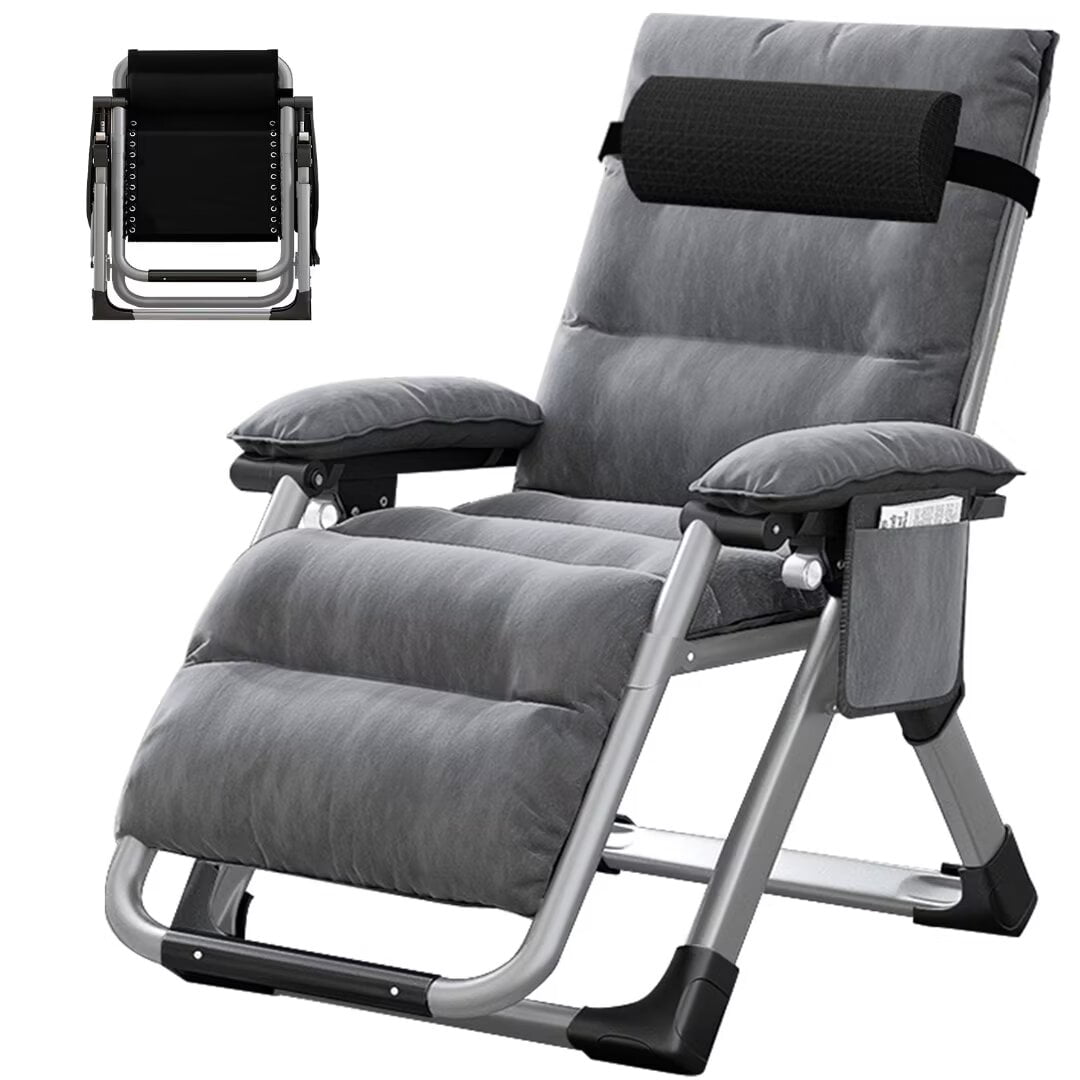 NAIZEA Zero Gravity Chair, Reclining Lounge Chair with Removable ...