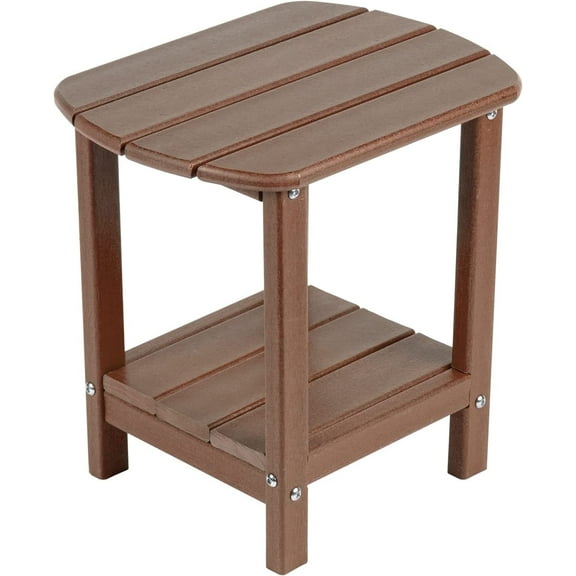 Double Side Table, Adirondack End Table - Navy - Walmart.com