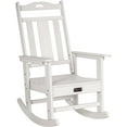 Nalone All-Weather Rocking Chair, HDPE, 350+ lbs Capacity, Oversized ...