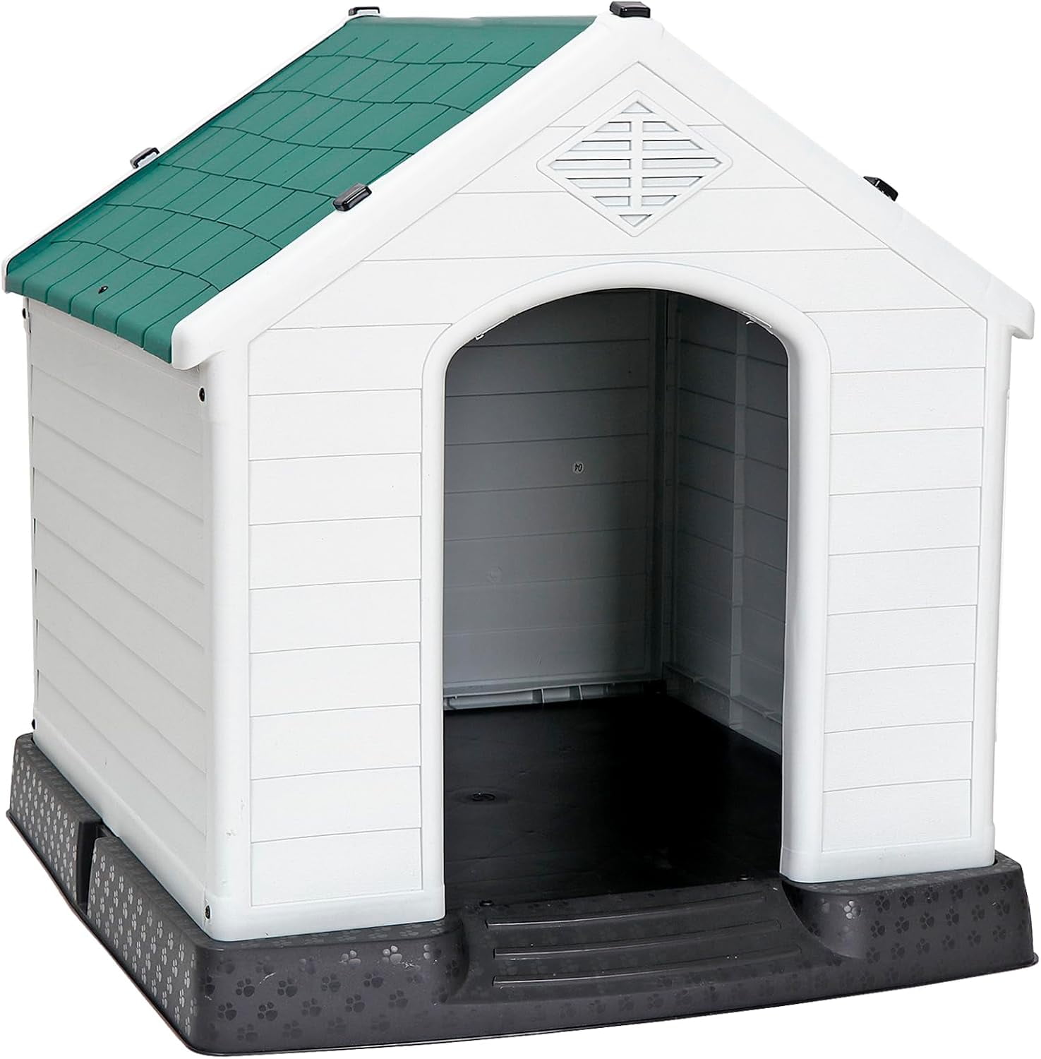 NALYL Waterproof Plastic Dog House for Small to Large Dogs Indoor ...