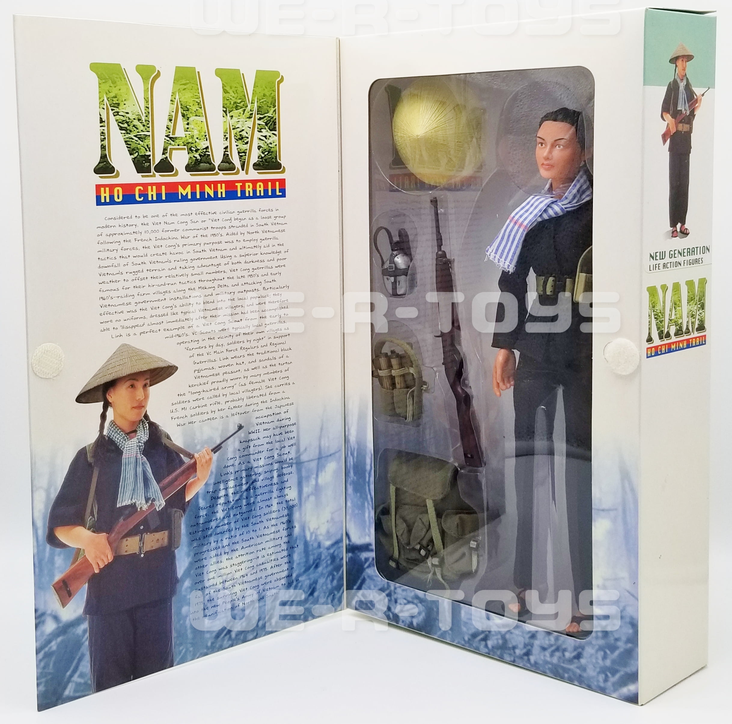 NAM Ho Chi Minh Trail Viet Cong Scout Linh 12" Action Figure Dragon Toys - Walmart.com
