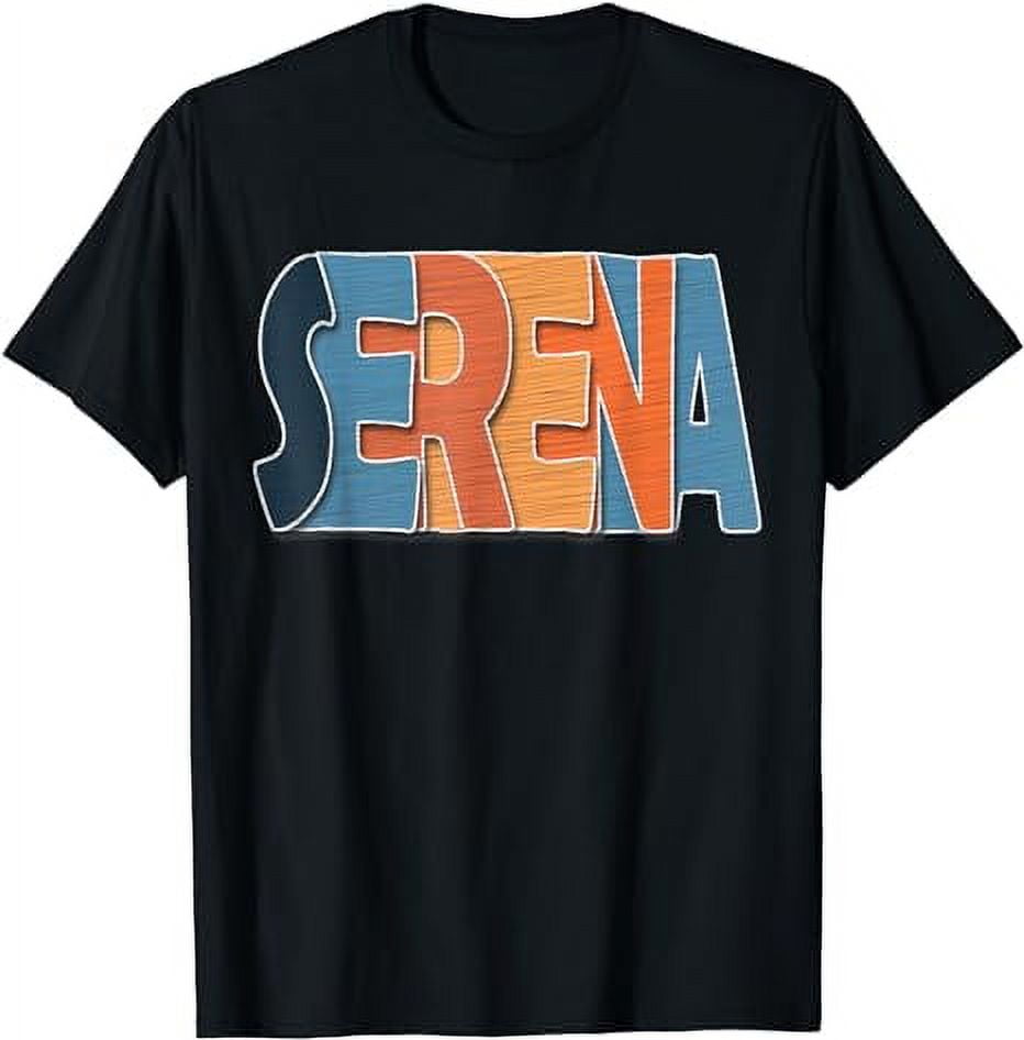 NAME SERENA COLORING STYLE FOR MEN WOMEN T-Shirt - Walmart.com