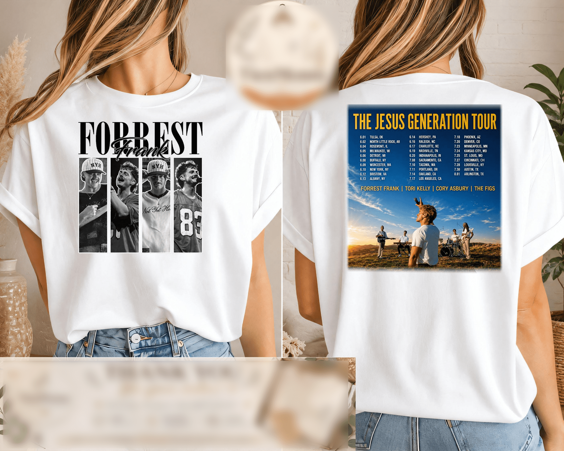 NAMENT Generation Tour Shirt 2026 Concert Back Print Tour Dates Tee ...