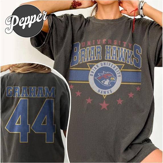 NAMENT Vintage Garrett Graham #44 Briar Hawks University Hockey Comfort ...