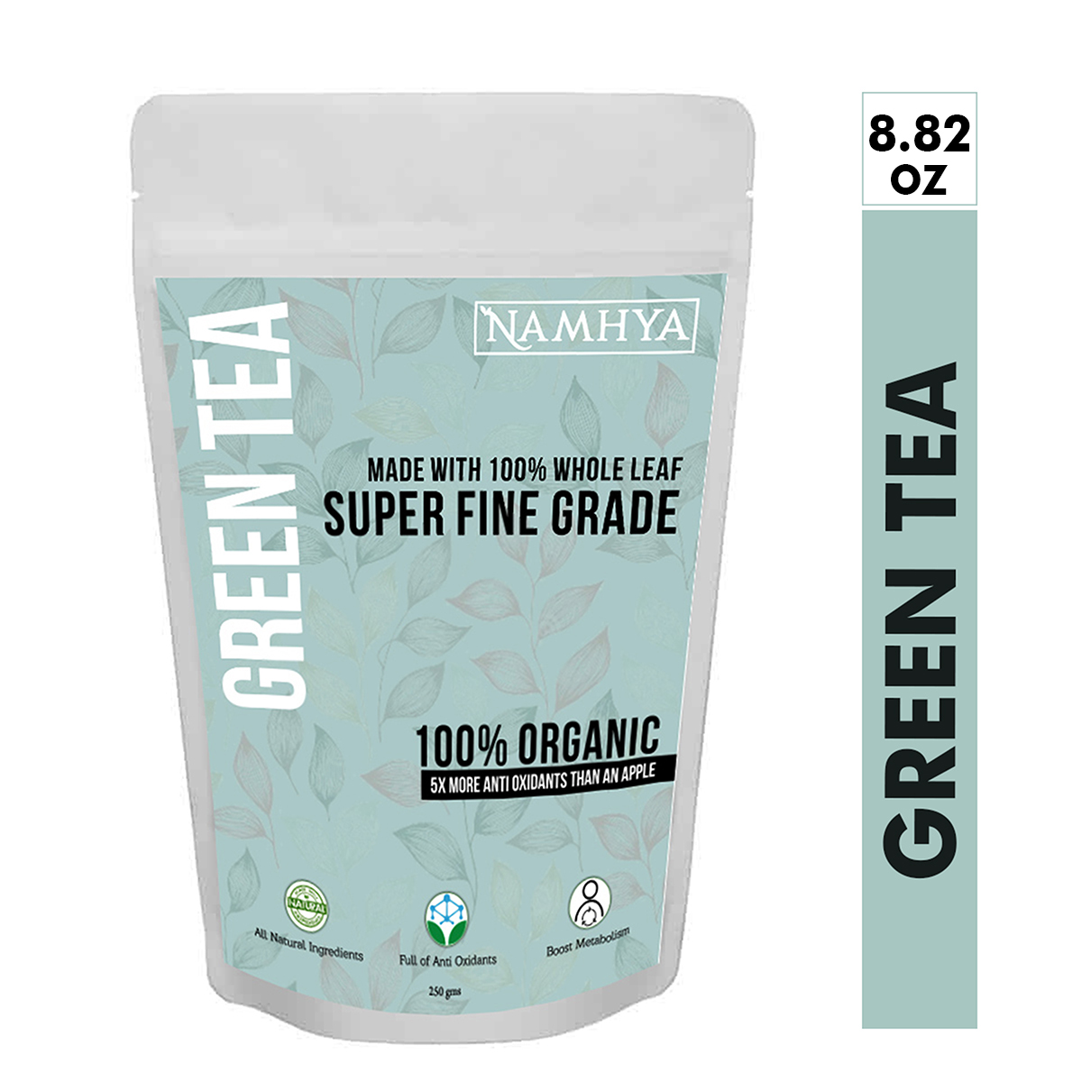 Itrix Pyramid Style Ceylon Green Tea in Metal Caddy/ /25 Tea bags/for ...