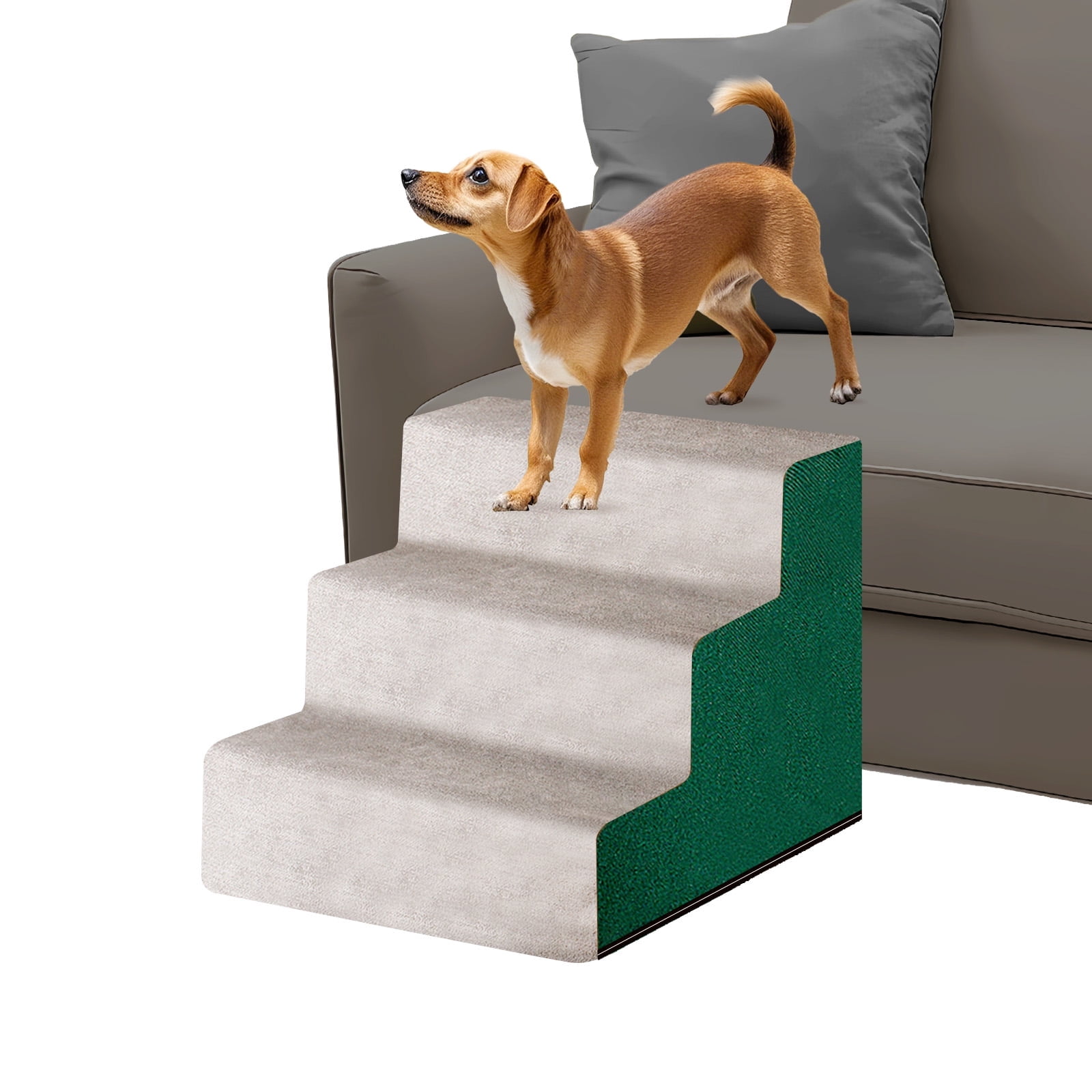 NAMSAN Small Dog Stairs for Bed/Sofa, Short Legged/Elderly Dogs Ladder ...