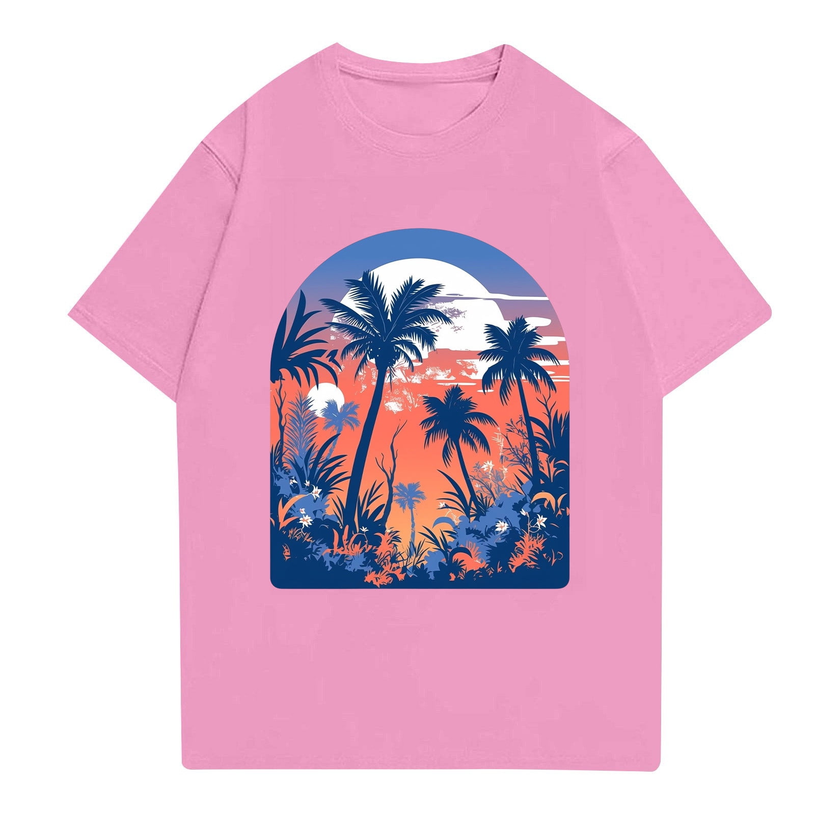 NAMTYQX Polyester Shirts for Men Plus Size Soft Patterns Short Sleeve ...