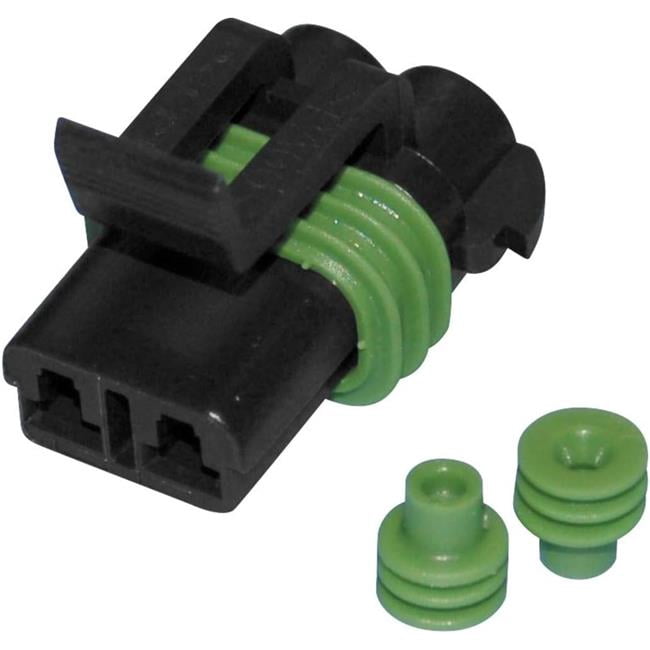 NAMZ Delphi-Packard Weatherpack 2-Position Female Wire Connector w ...