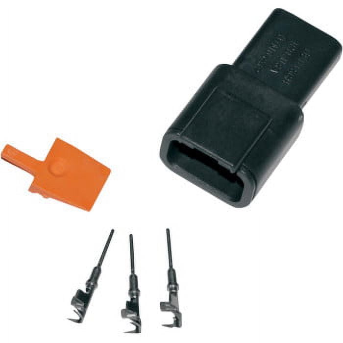 NAMZ Deutsch DTM 3-Position Receptacle w/3 Stamped Terminals ...