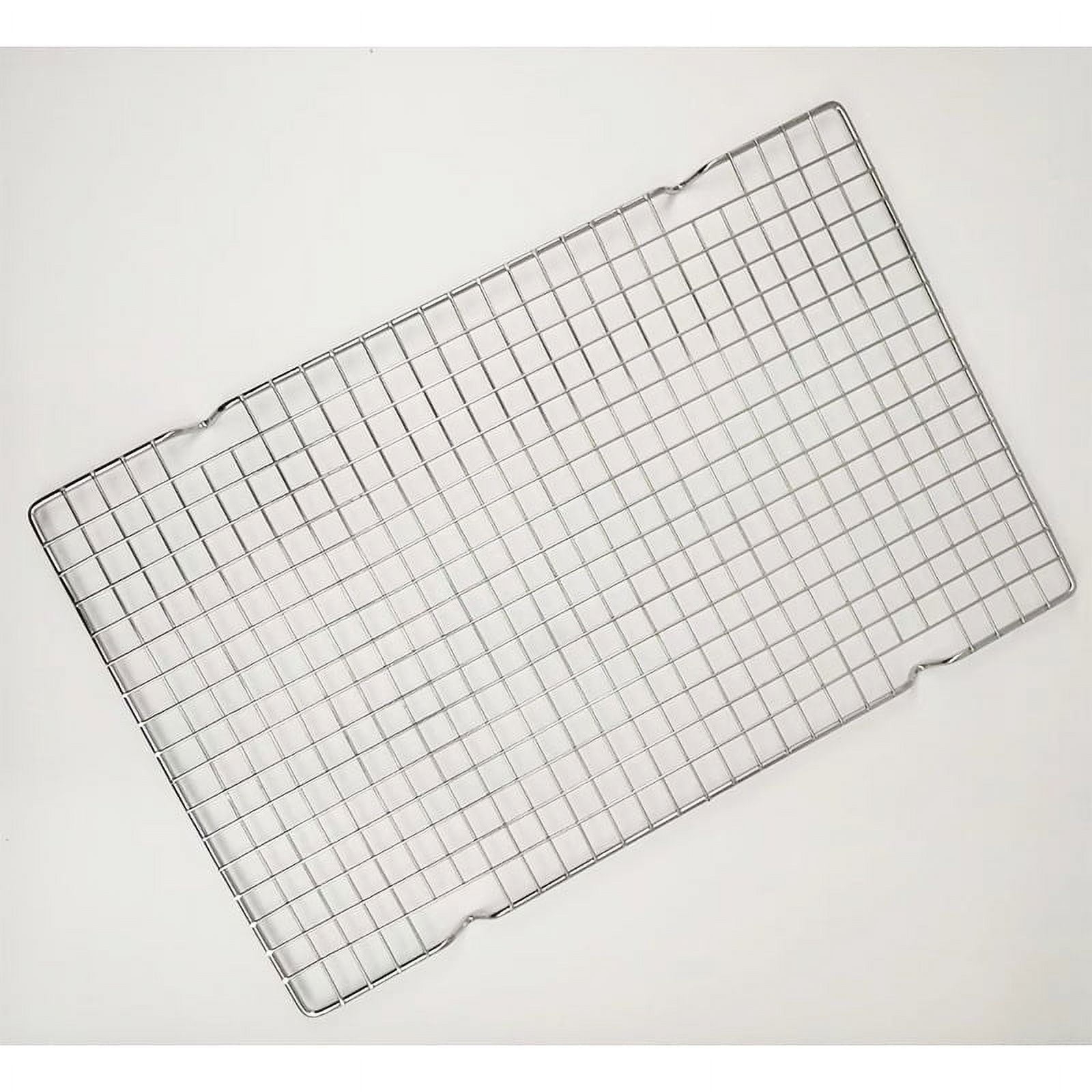 Namzi 2-piece cooling rack for baking, 16x10 inch grill, coarse metal ...