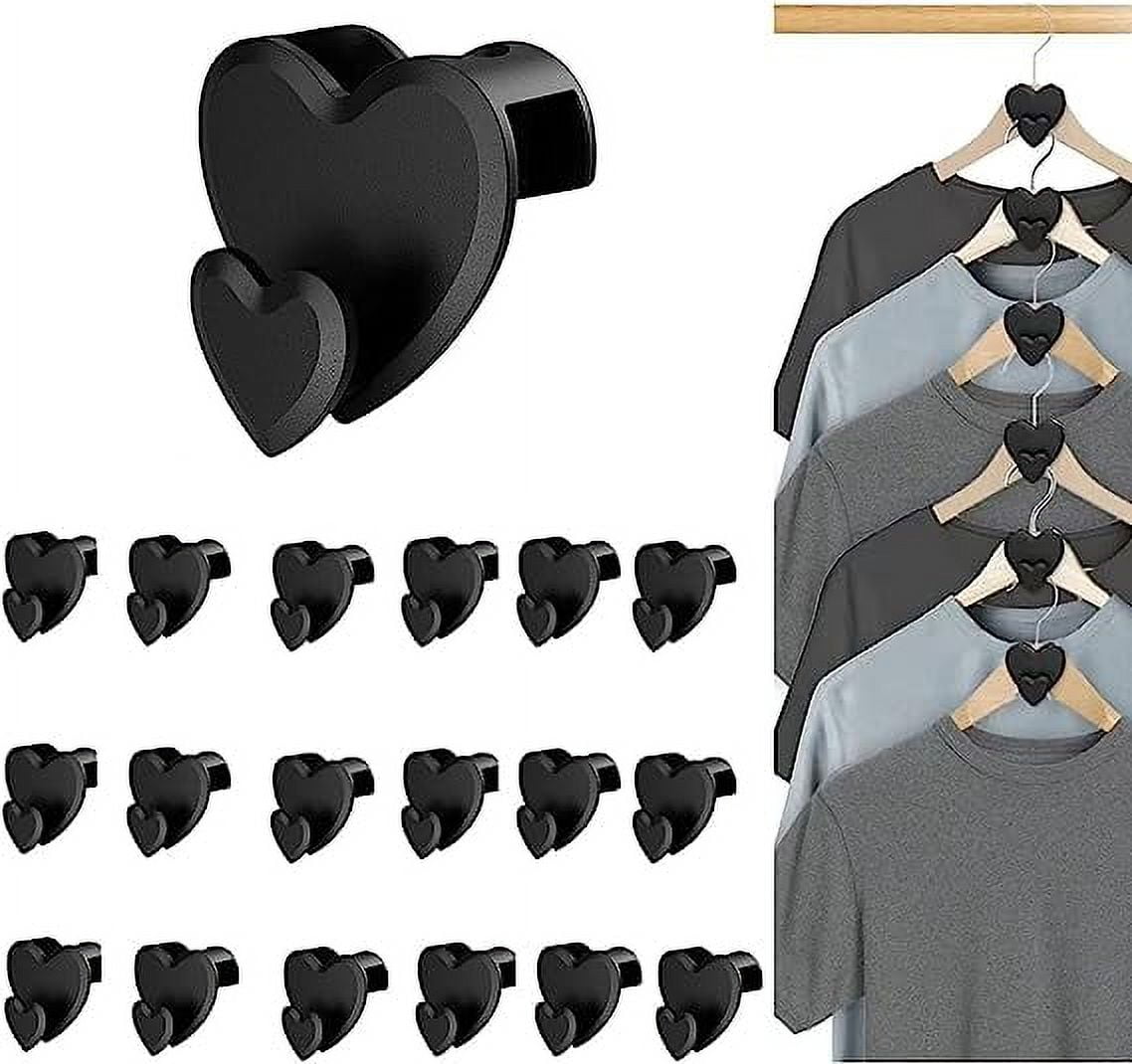 NAMZI 36 Pcs Clothes Hanger Connector Hooks,Space Saving Closet ...