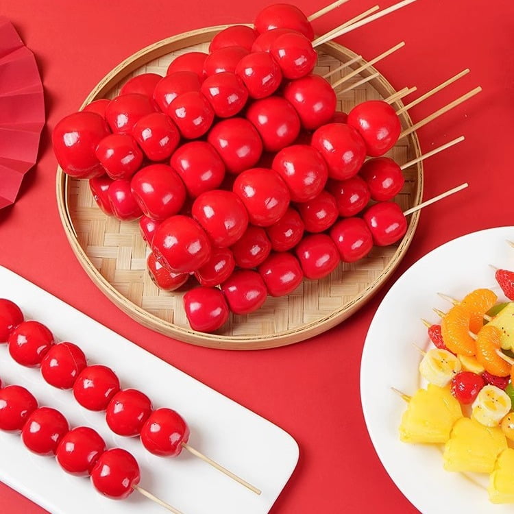 NAMZI Artificial Fruits Pack, Fake Fruit Set Foam Fruit for Decor ...