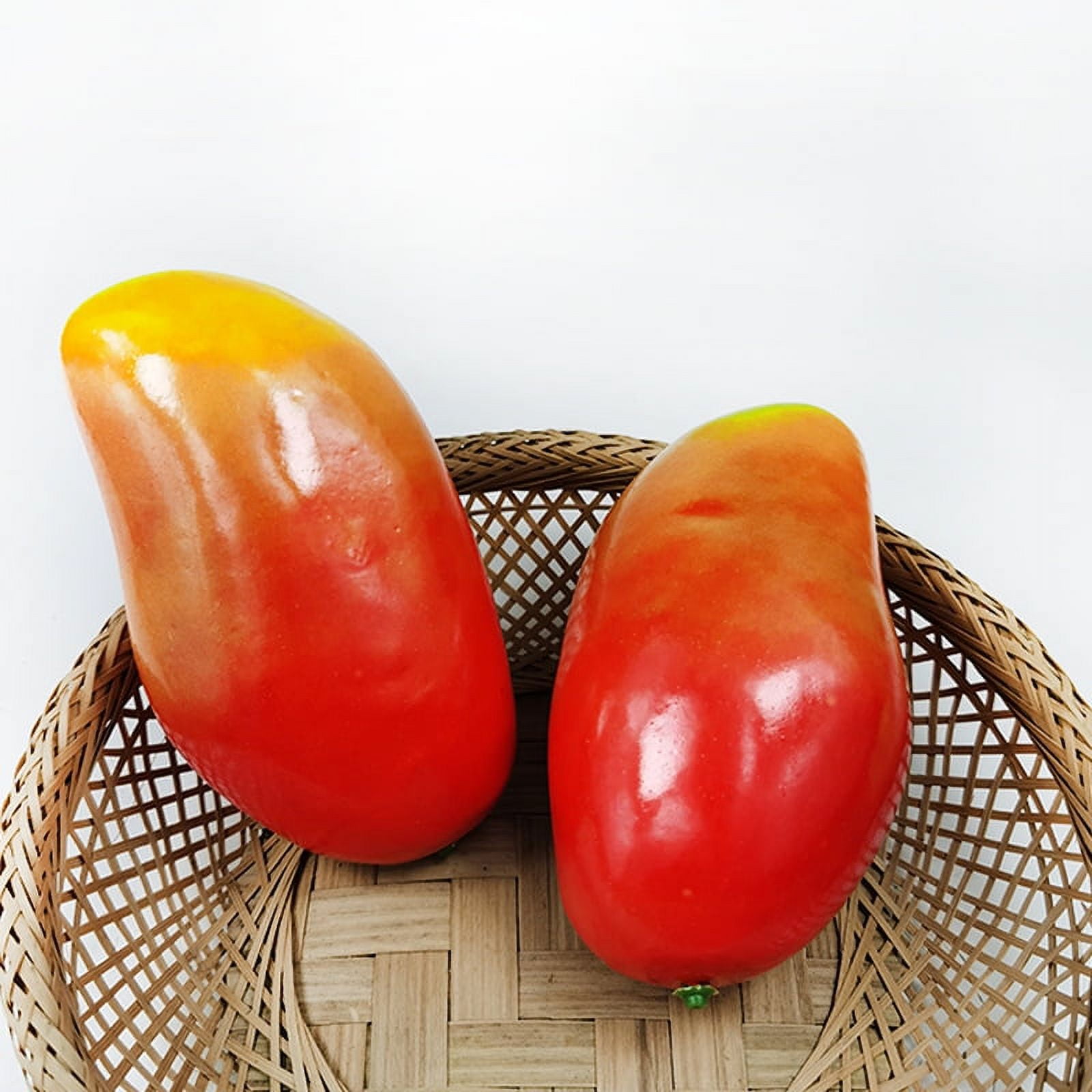 NAMZI Artificial Fruits Pack, Fake Fruit Set Foam Fruit for Decor ...