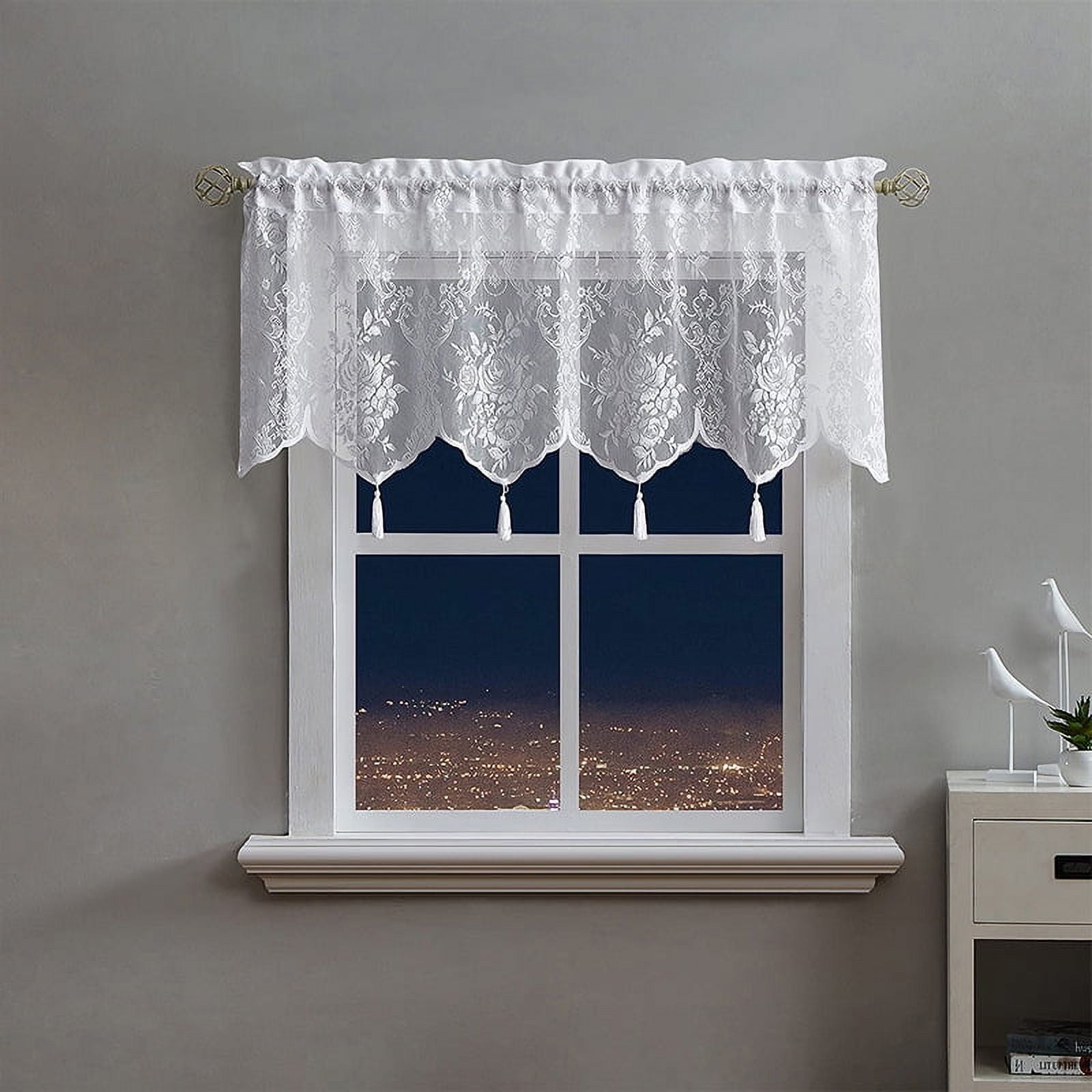 NAMZI Curtains Sheer - Texture Sheer Window Covering, Light & Airy ...