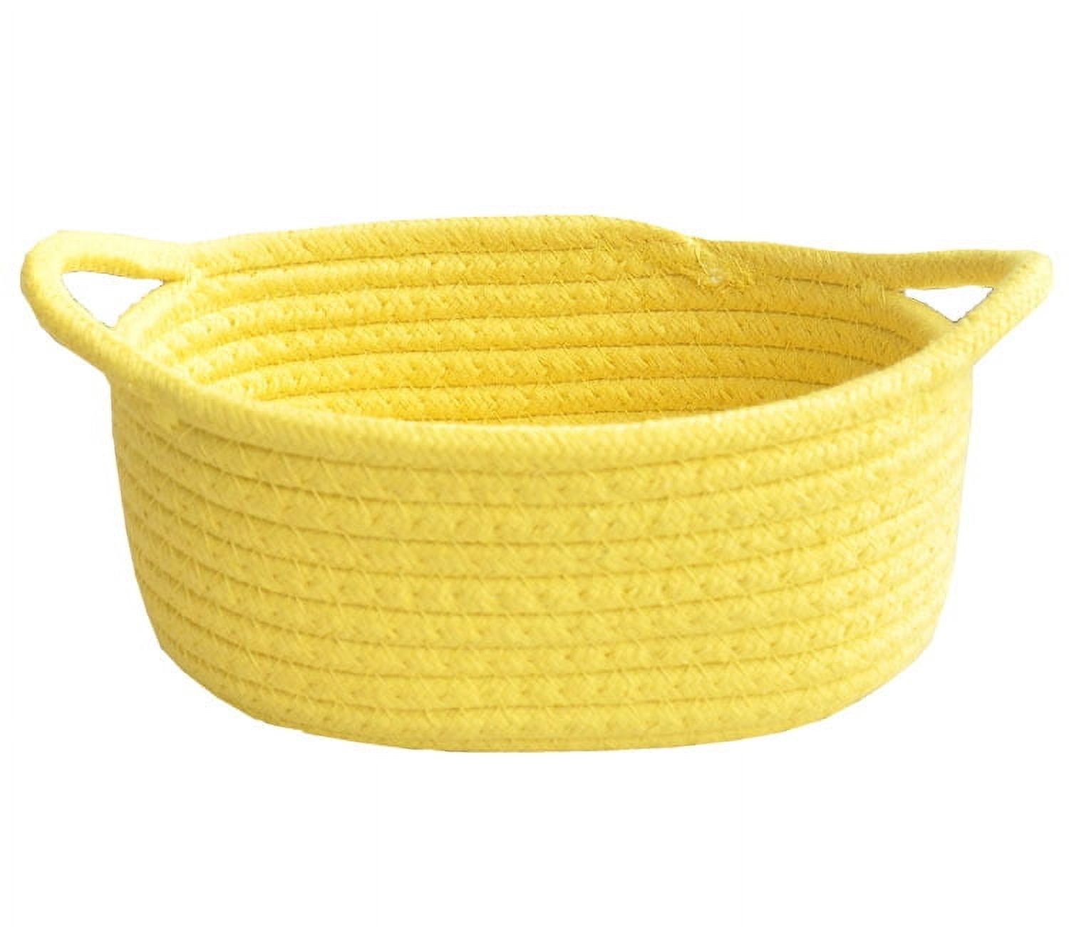 NAMZI Small Woven Basket,Cute Rope Room Shelf Storage Basket, Cat Dog ...