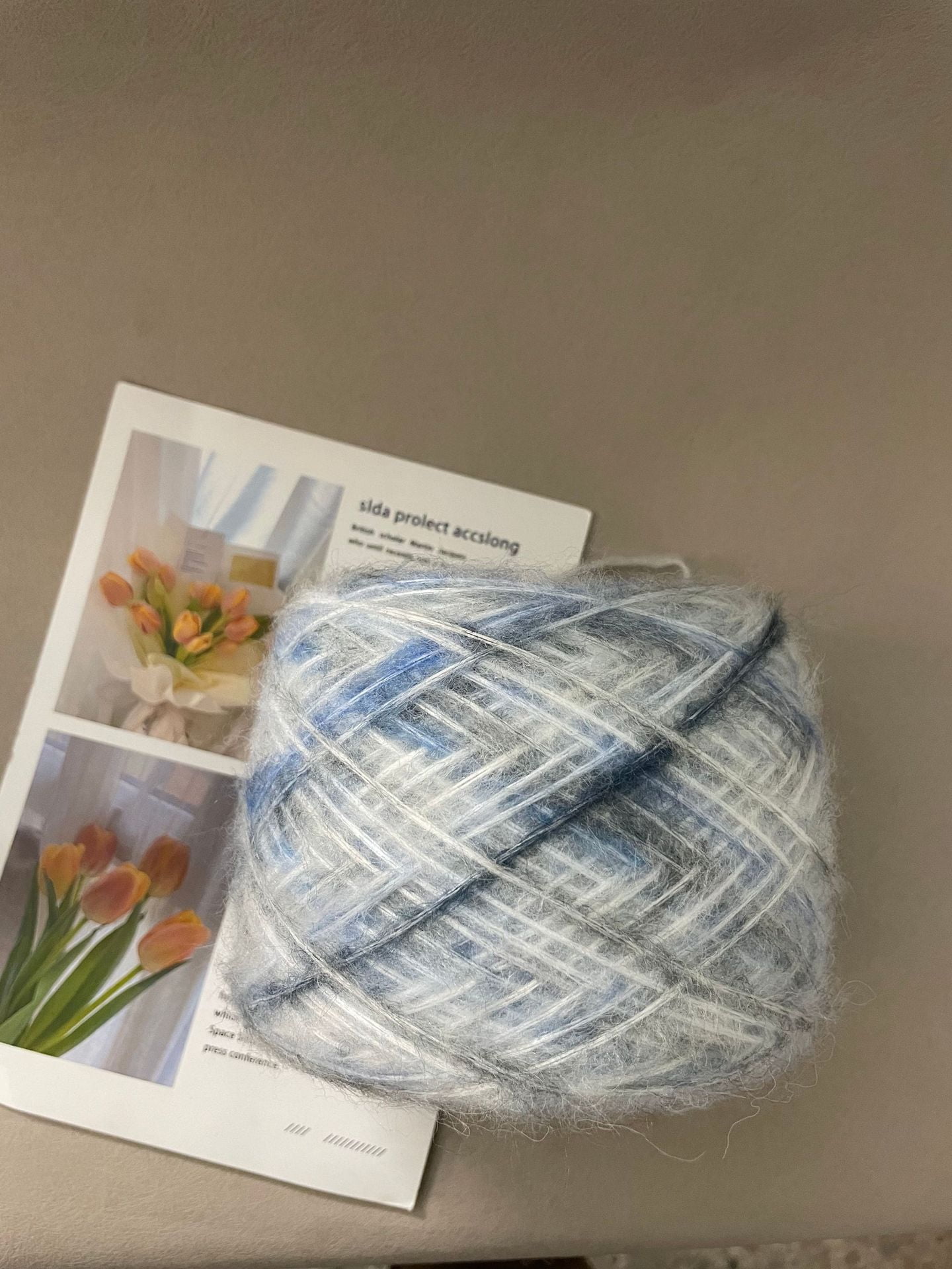 NAMZI Soft Plush Wool Acrylic Fancy Loop Yarn for Doll Hair Making ...