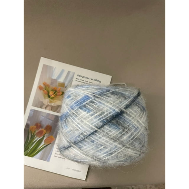 NAMZI Soft Plush Wool Acrylic Fancy Loop Yarn for Doll Hair Making ...