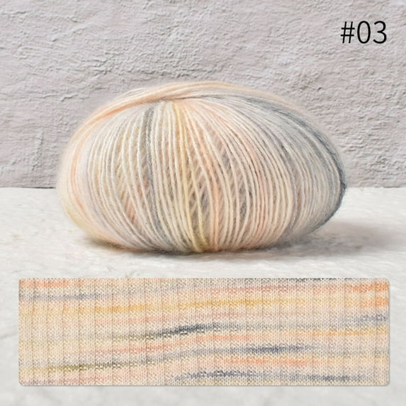 NAMZI Soft Plush Wool Acrylic Fancy Loop Yarn for Doll Hair Making ...