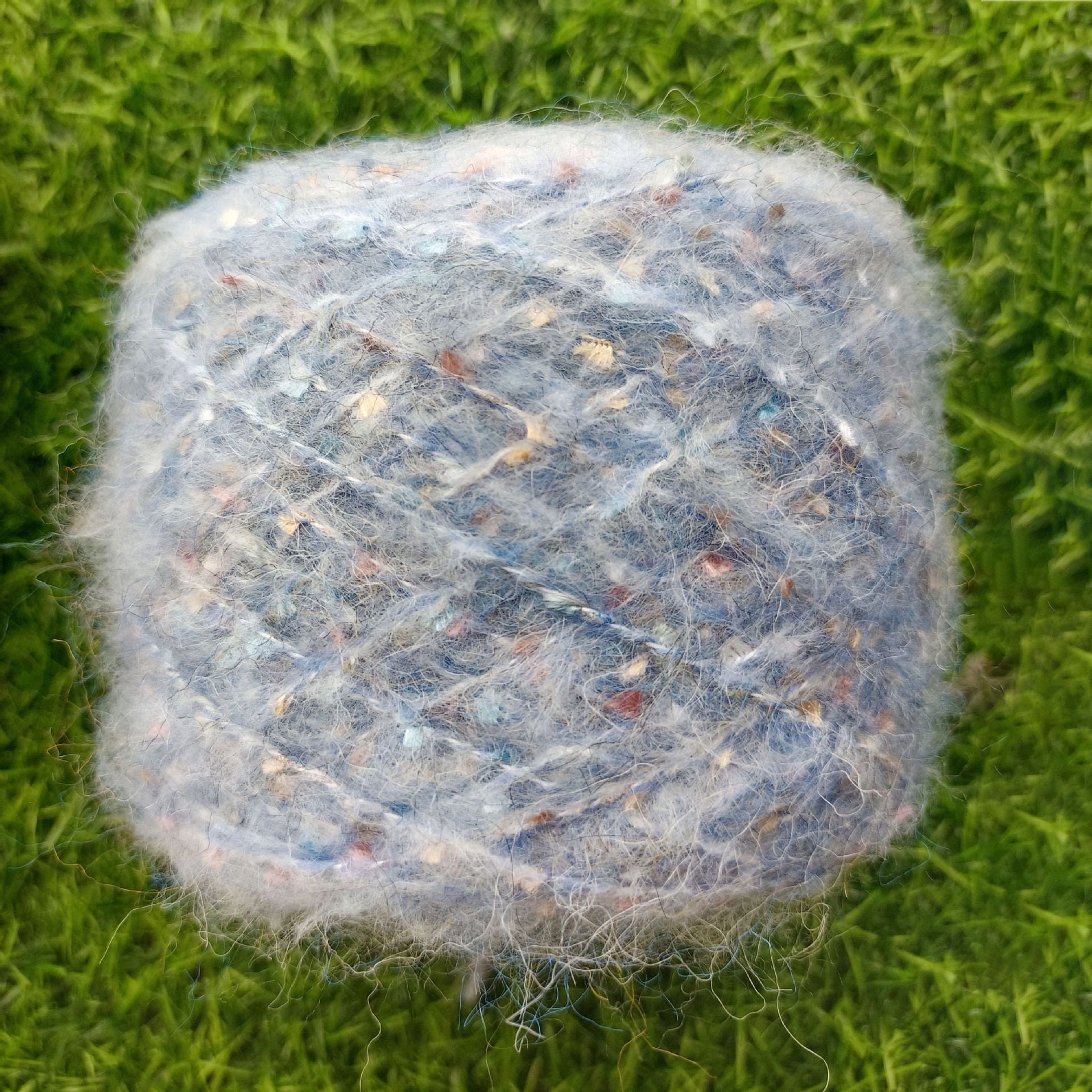 NAMZI Soft Plush Wool Acrylic Fancy Loop Yarn for Doll Hair Making ...