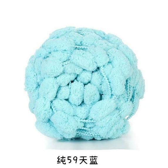 NAMZI Soft Plush Wool Acrylic Fancy Loop Yarn for Doll Hair Making ...