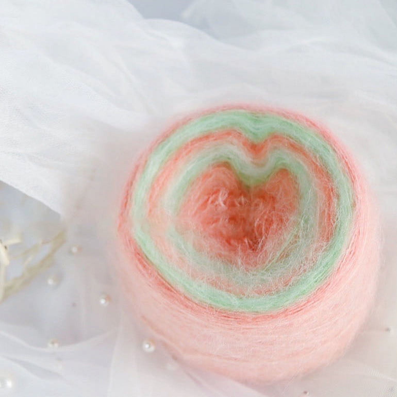 NAMZI Soft Plush Wool Acrylic Fancy Loop Yarn for Doll Hair Making ...