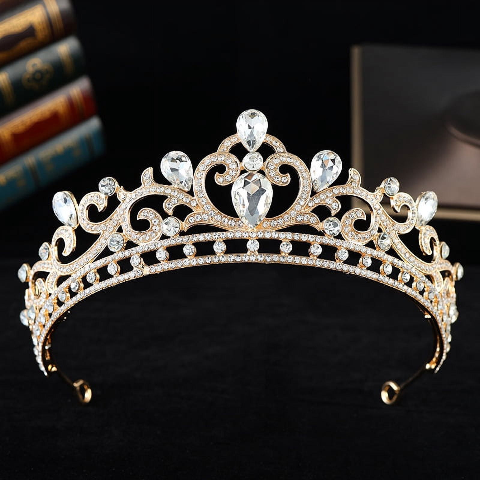 NAMZI Wedding Tiara for Bride Princess Tiara Headband Bridal Crown ...