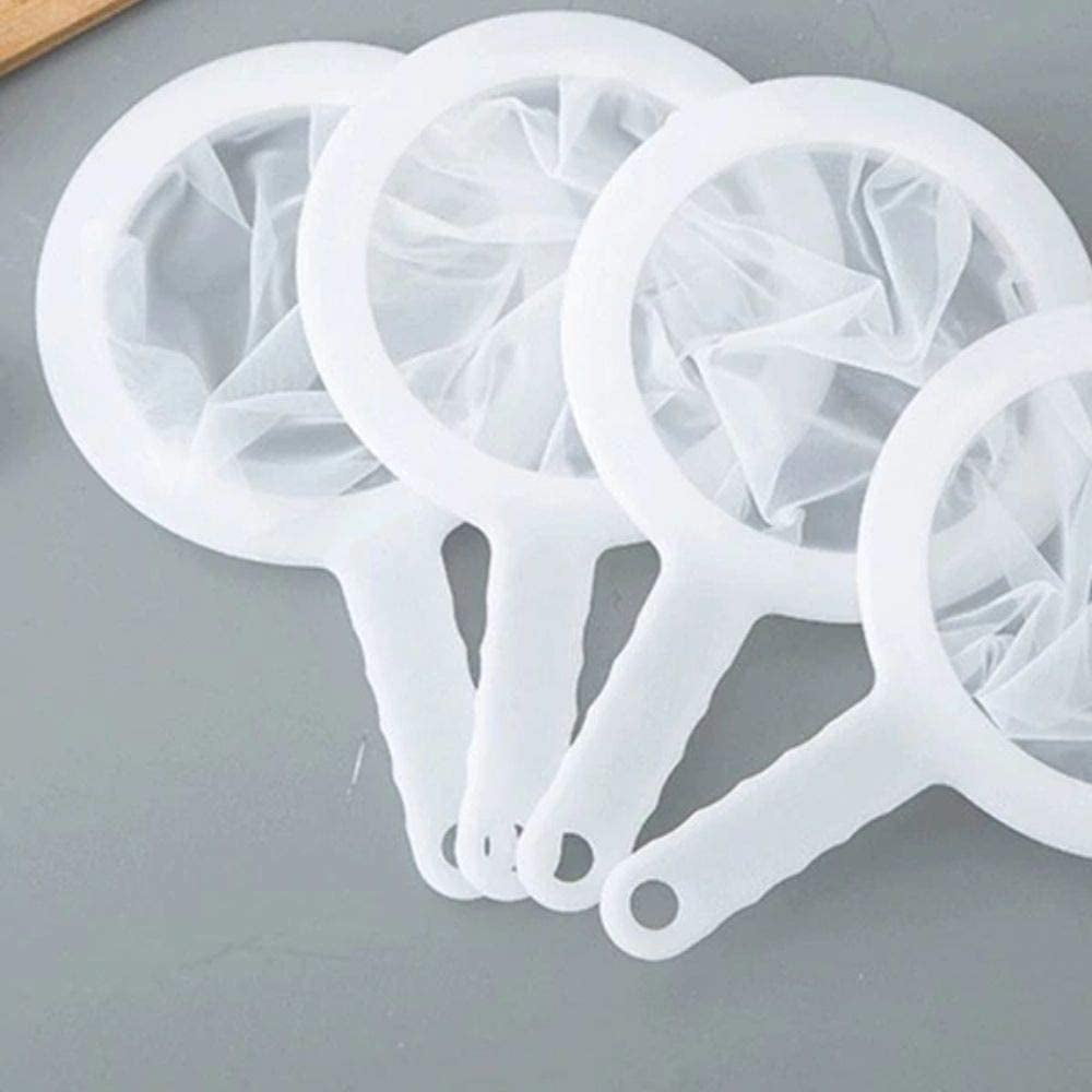 NAMZI kitchen Ultra-Fine Nylon Mesh Strainer I Plastic Sieve Filter ...