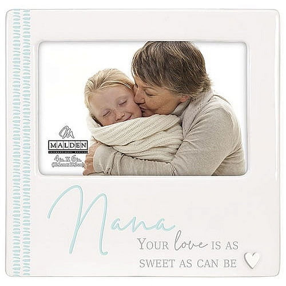 NANA Ceramic Scripts frame by Malden - 4x6 - Walmart.com