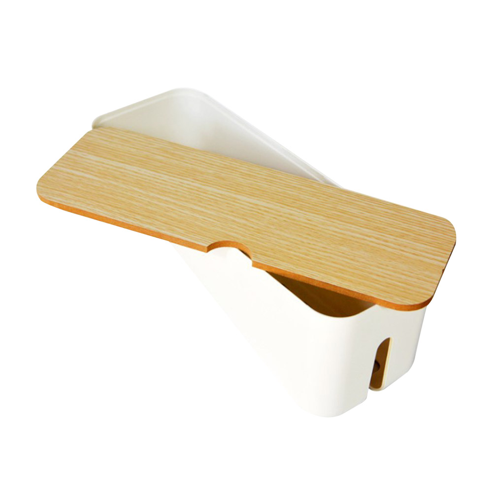 NANAHuang 1pc Cable Storage Box Organizer, Rectangular Cable Management ...