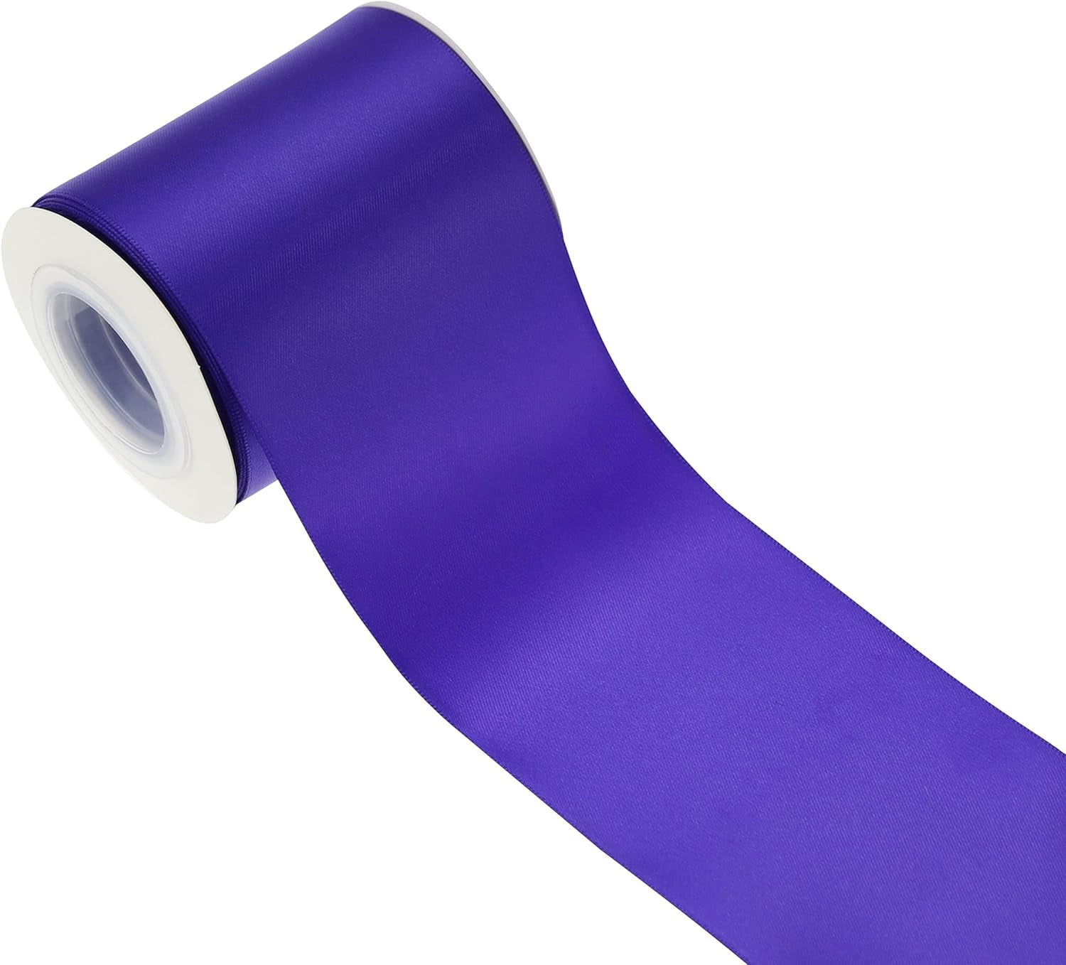 NANAHuang Dusty Blue Ribbon 3 Inch Double Faced Satin Ribbon Sash ...