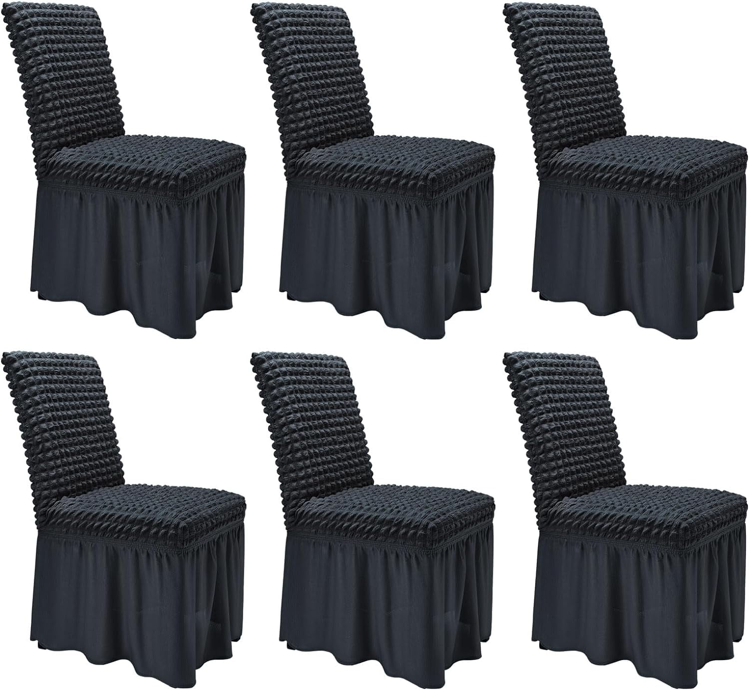 Parson Chair Covers With Skirtnull