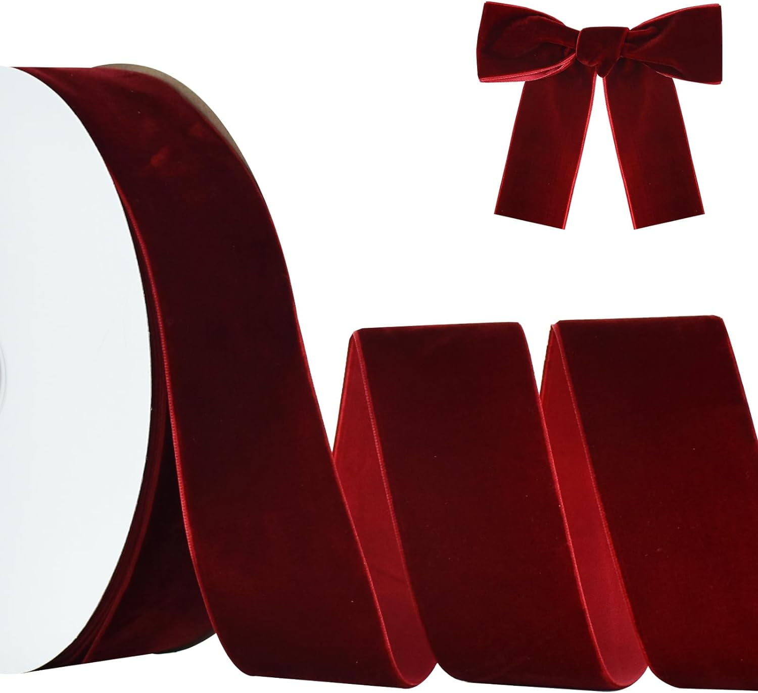 NANAHuang Khaki Gold Velvet Ribbon 3/8 Inch x 25yds, Vintage Velvet ...