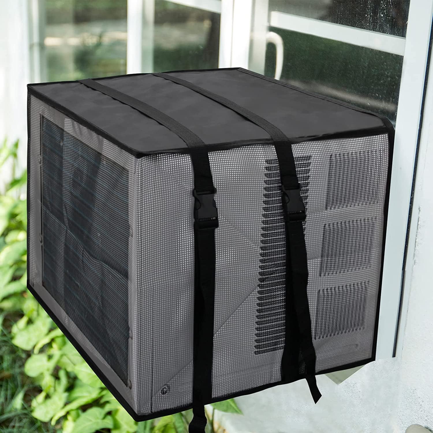 NANAHuang Newest Design Mesh Window Air Conditioner Cover Outdoor ...