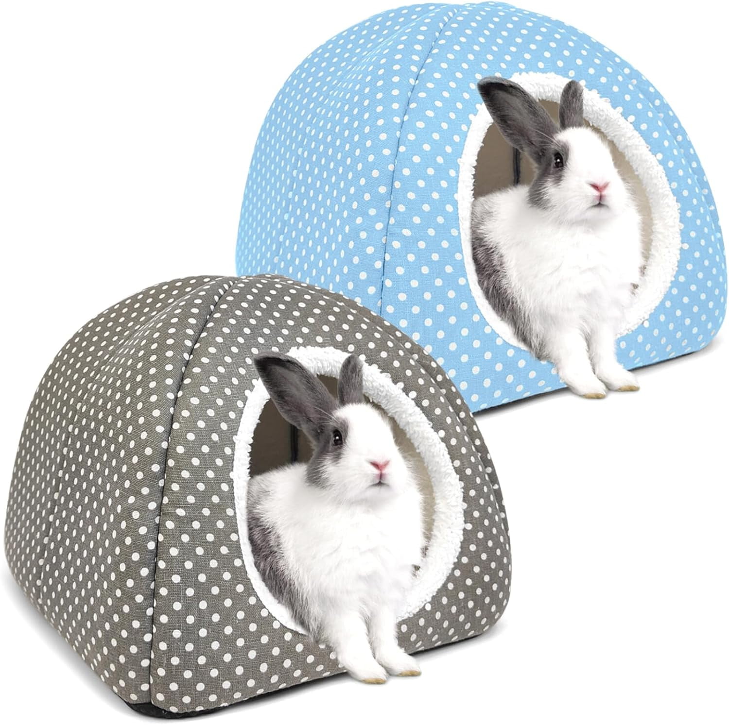 NANAHuang Rabbit Hideout Large Bunny Bed Washable Rabbit House and ...